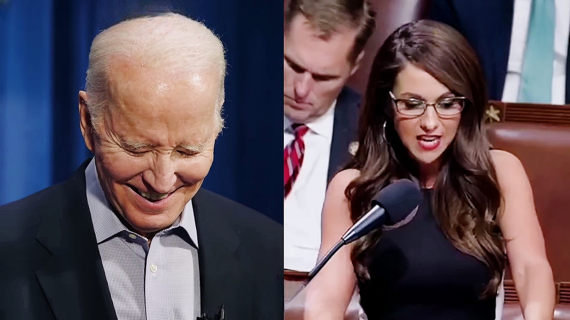 Biden Laughs At, Dunks on Lauren Boebert in MeidasTouch Vid