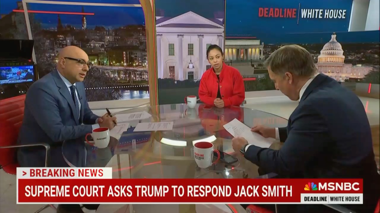 MSNBC Panel Reacts to SCOTUS News OnJack Smith's Petition