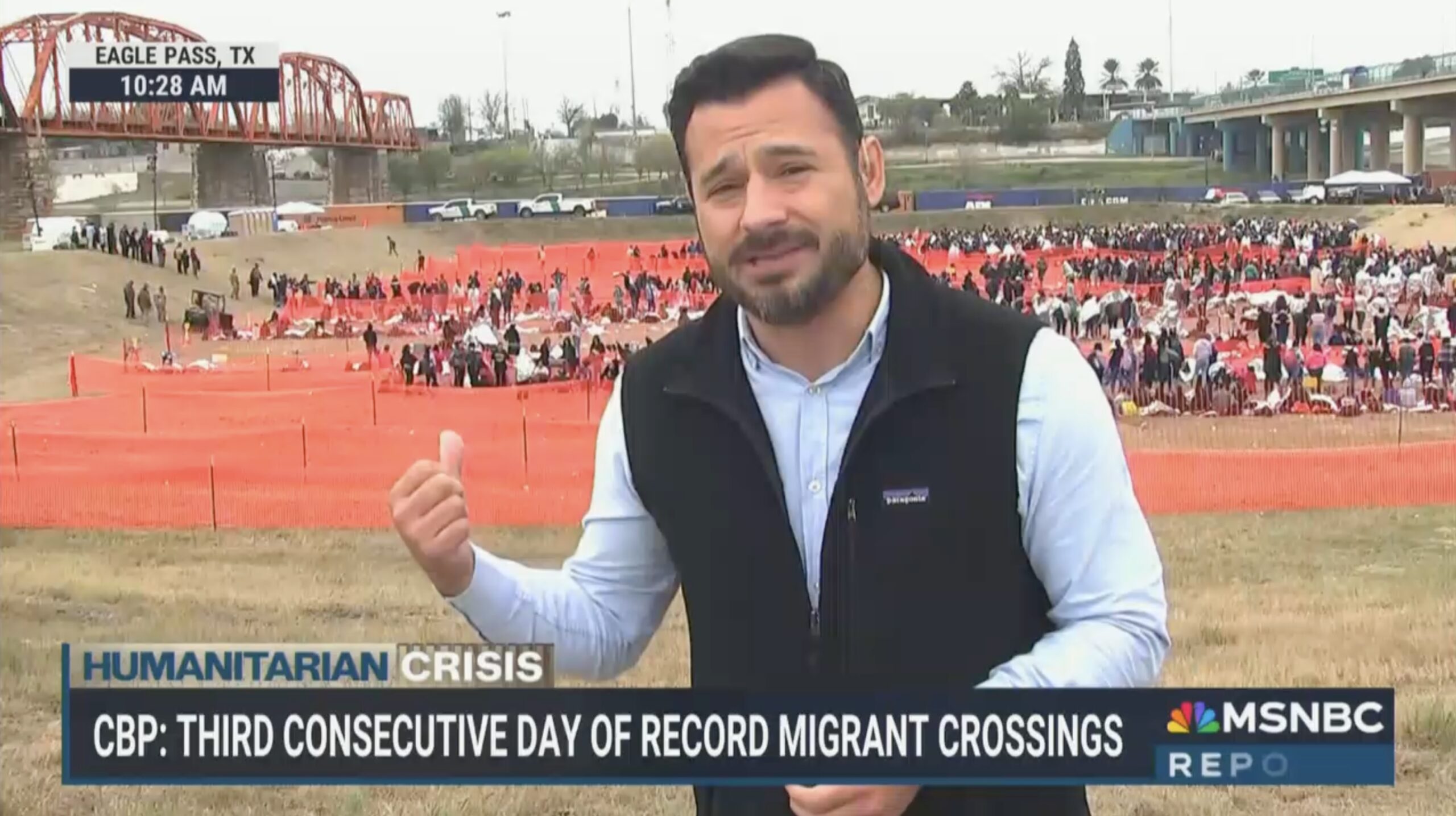 ‘Most People I Have Ever Seen’: NBC Reporter Overwhelmed by Volume of ...