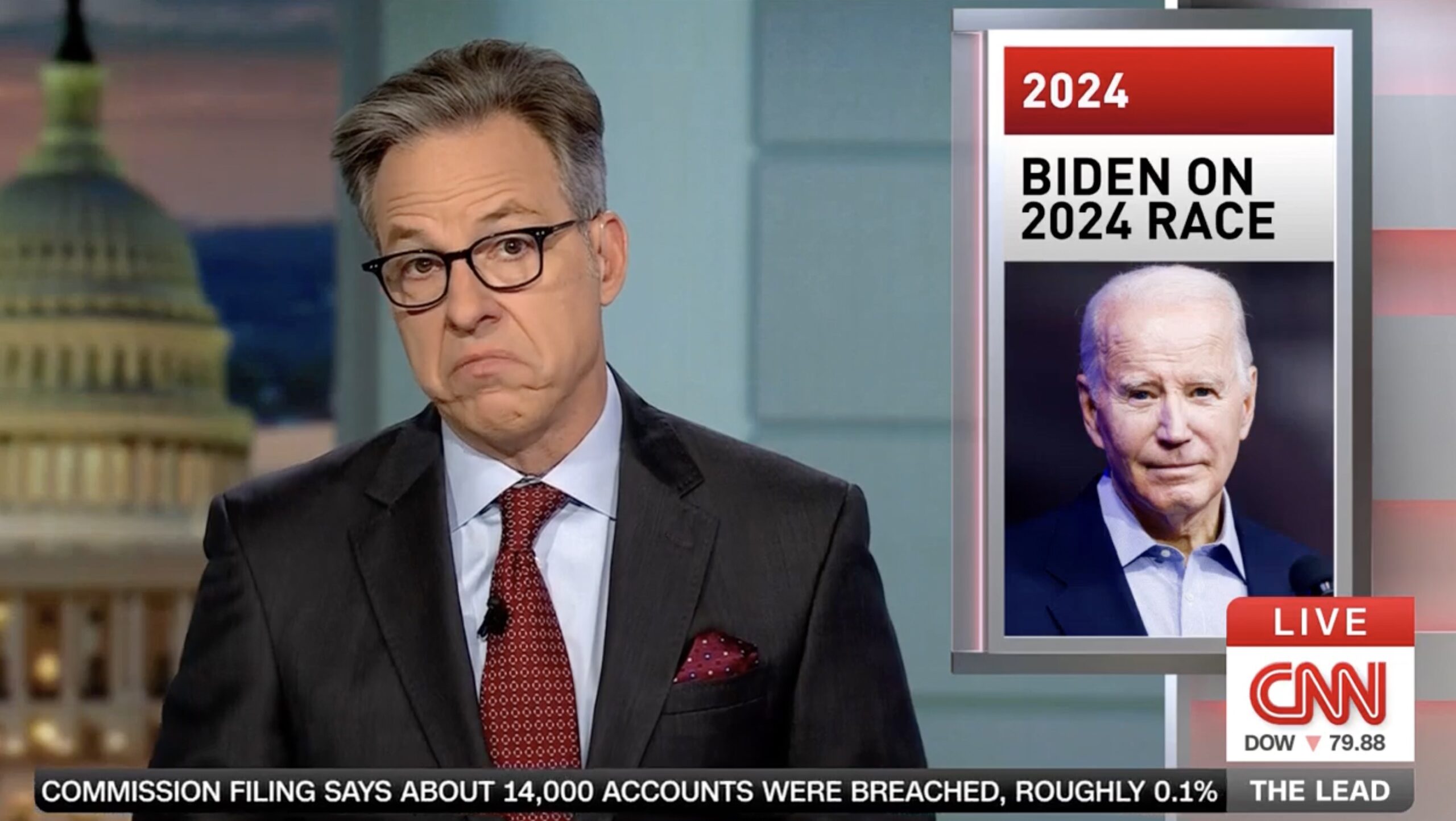 Biden: ‘Not Sure I’d Be Running’ If Trump Wasn’t in the Race