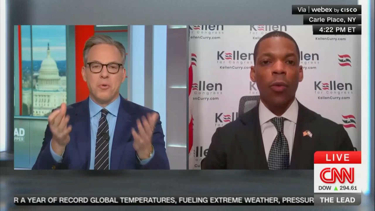 Kellen Curry Doesn’t Appreciate Tapper Question About Trump