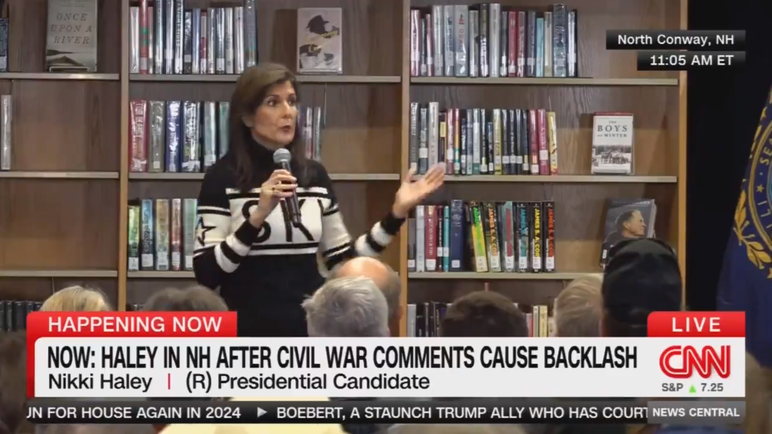 Nikki Haley Addresses Slavery Comments In New Hampshire