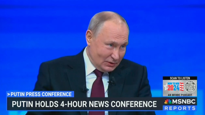 Putin Throws Cold Water on Republican Talking Point About a Peace Agreement