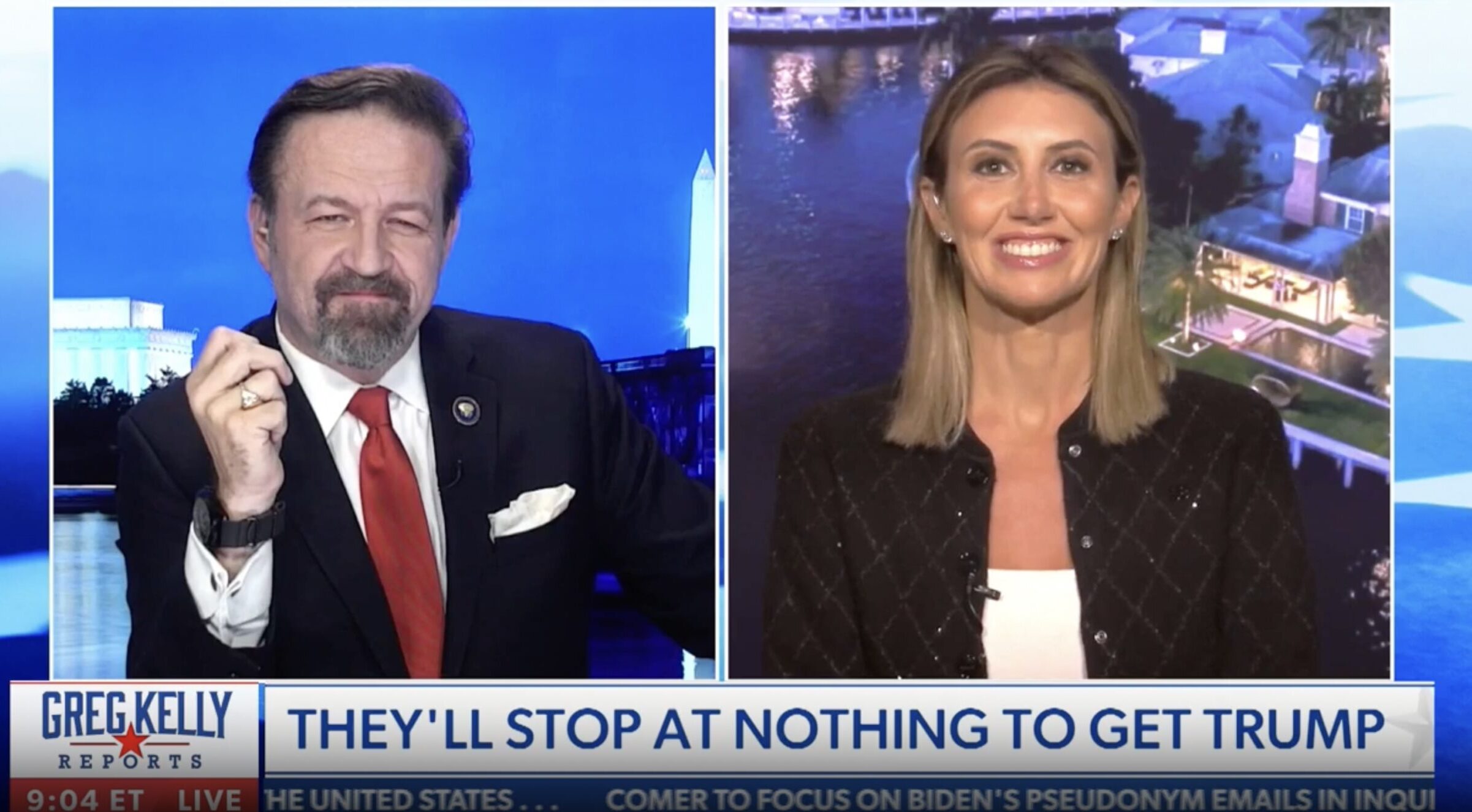 Newsmax's Seb Gorka Fawns Over Trump Lawyer Alina Habba
