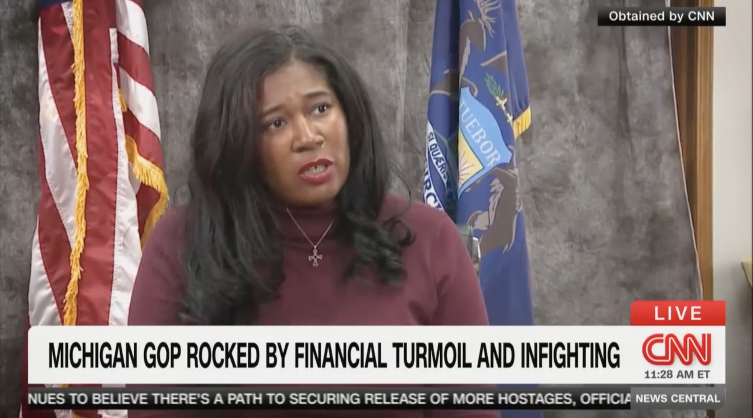 Michigan GOP Members Seeking to Oust Chair Kristina Karamo