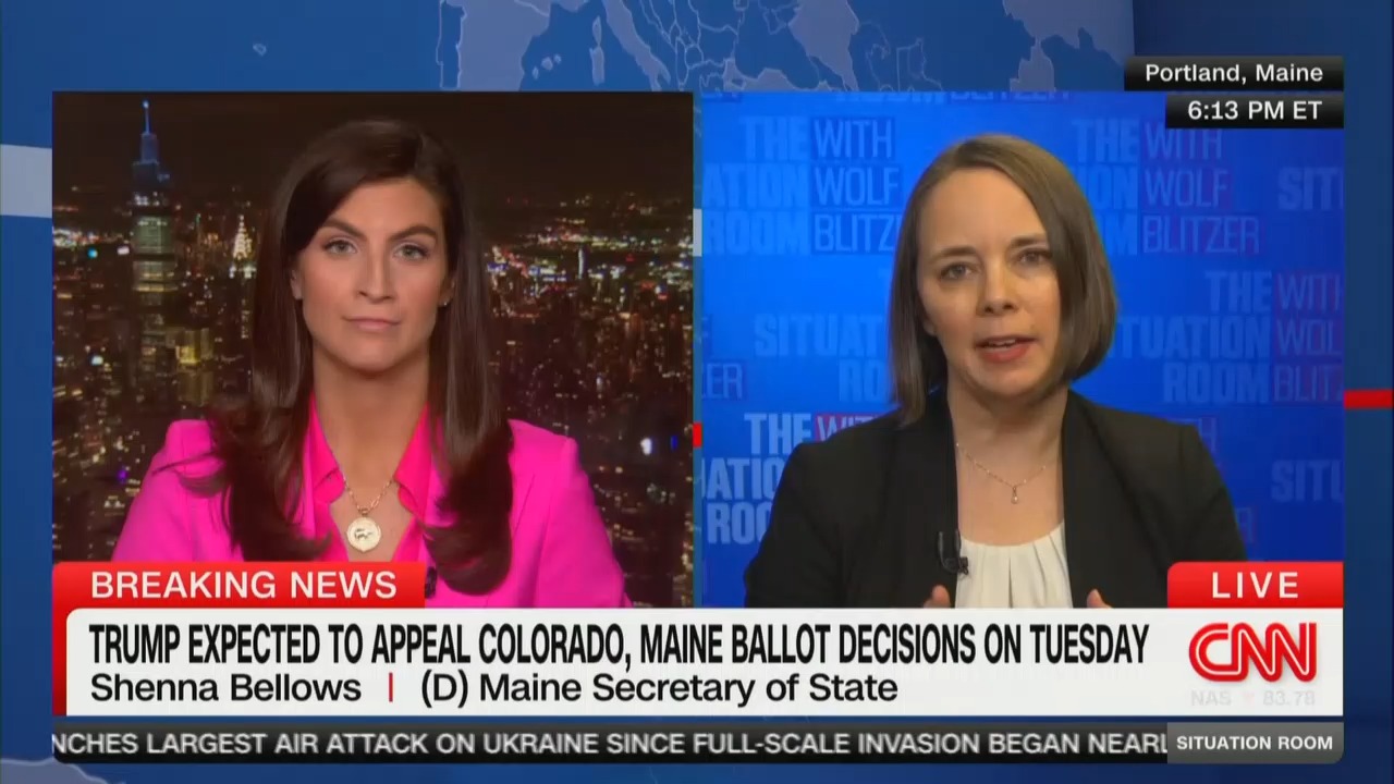 Shenna Bellows Reveals Threats Since Banning Trump