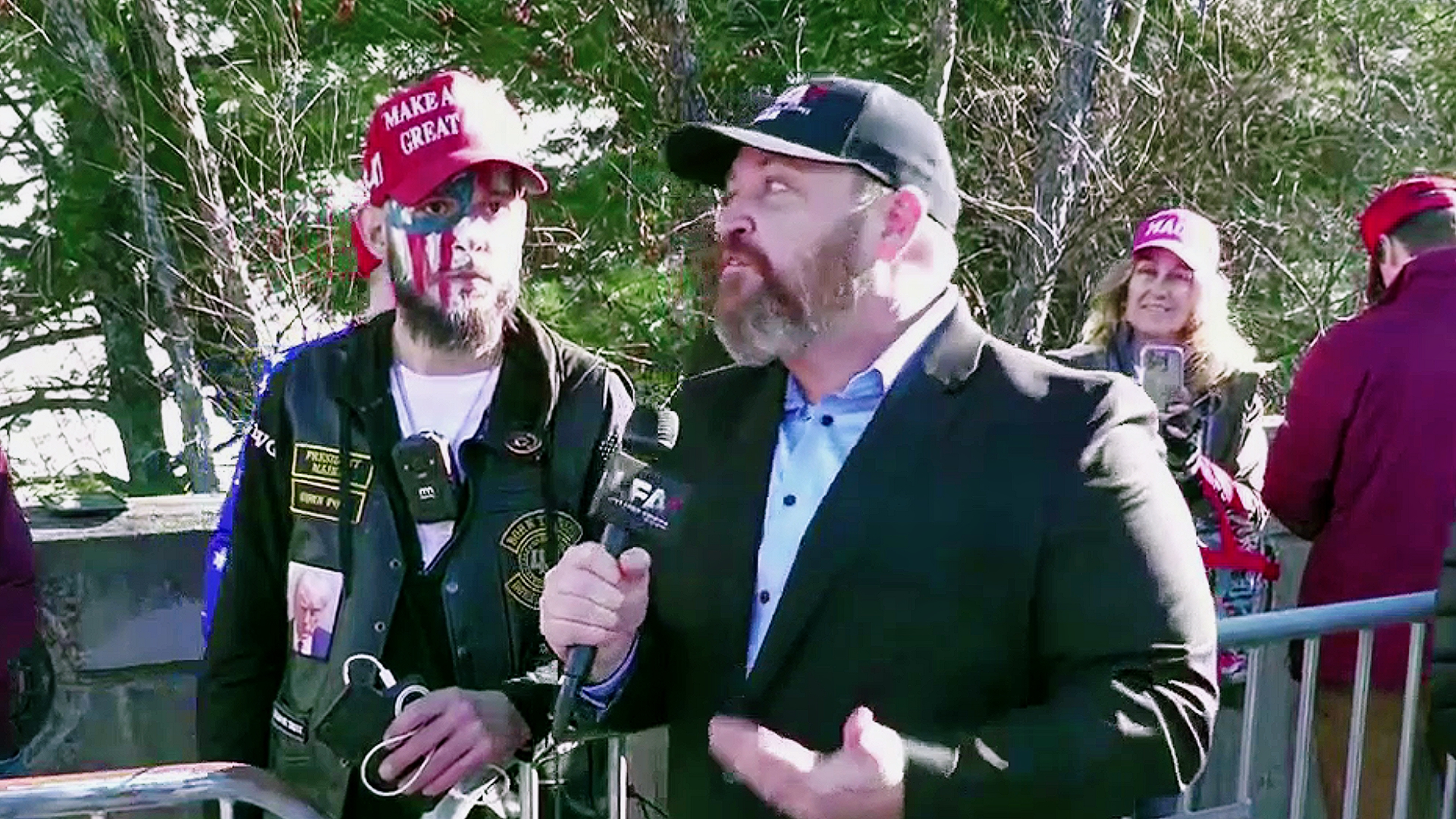 'They Want The Man Dead! 'Trump Fan And Rally Host Agree