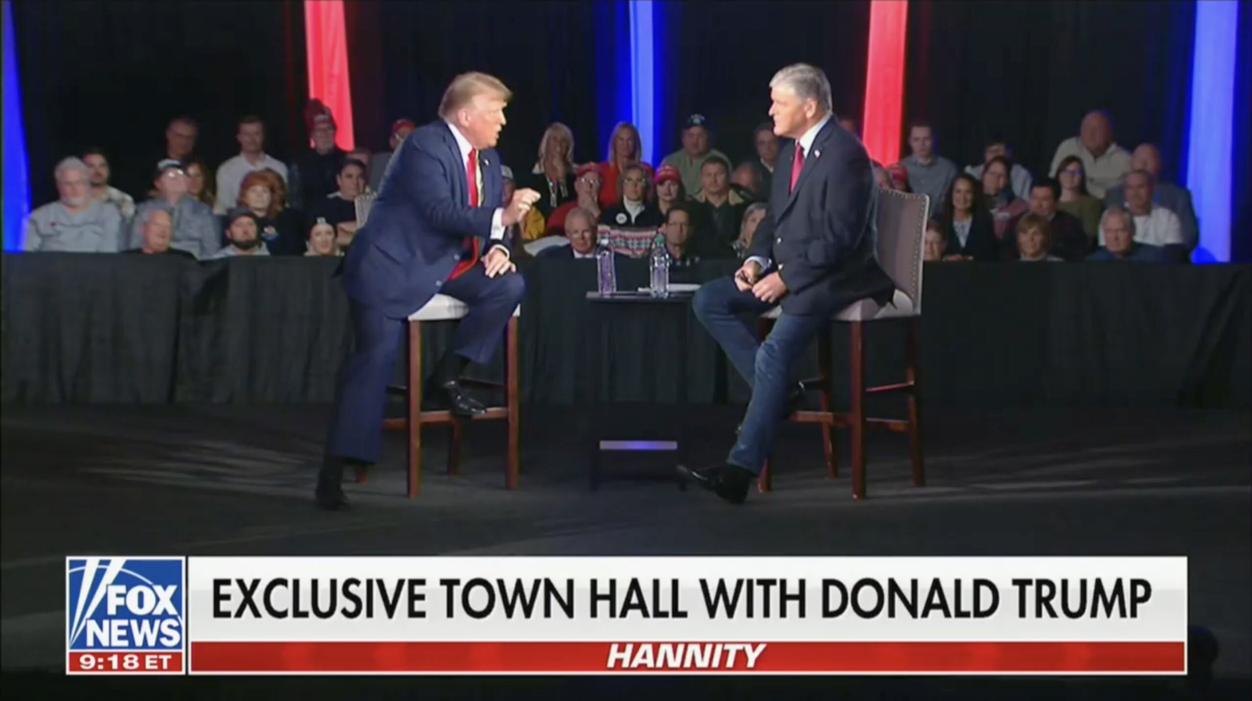 Trump Tells Hannity He Won’t Be a 'Dictator' If Elected – ‘Except For ...