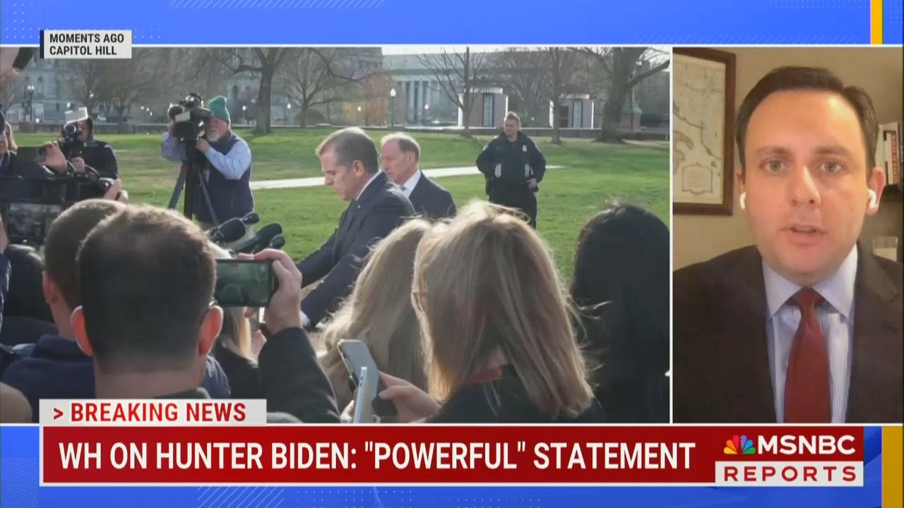 WH Calls Hunter Biden's Statement 'Forceful and Powerful'