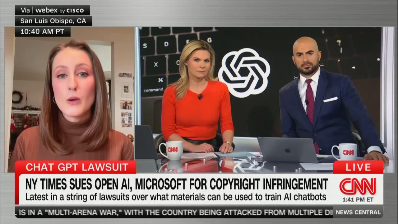 New York Times Sues Open AI, CNN Reports On Implications