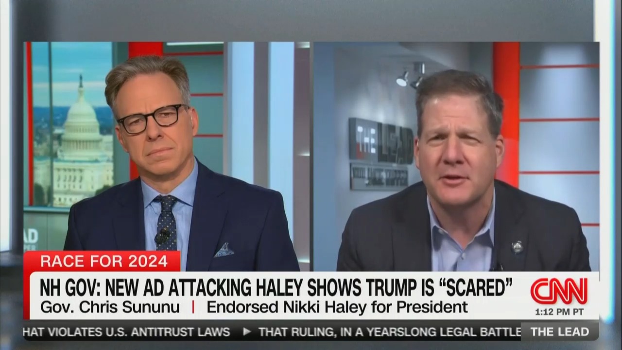 Trump is 'Running Scared' of Haley, Says Chris Sununu
