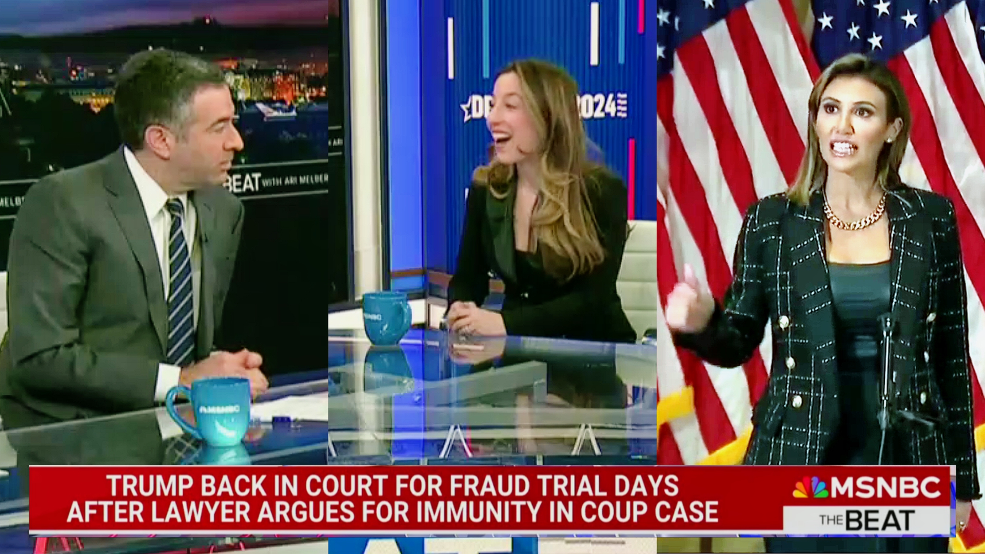 'Bizarre!' MSNBC Roasts Trump Atty Habba-Auditioning For Fox