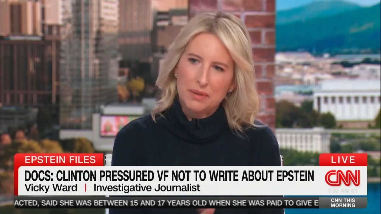 Vicki Ward: Jeffrey Epstein Tried to Spike Vanity Fair Story