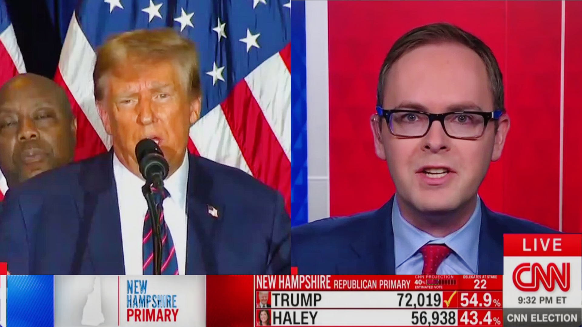 Daniel Dale Drops Fact-Check On Trump DURING Victory Speech