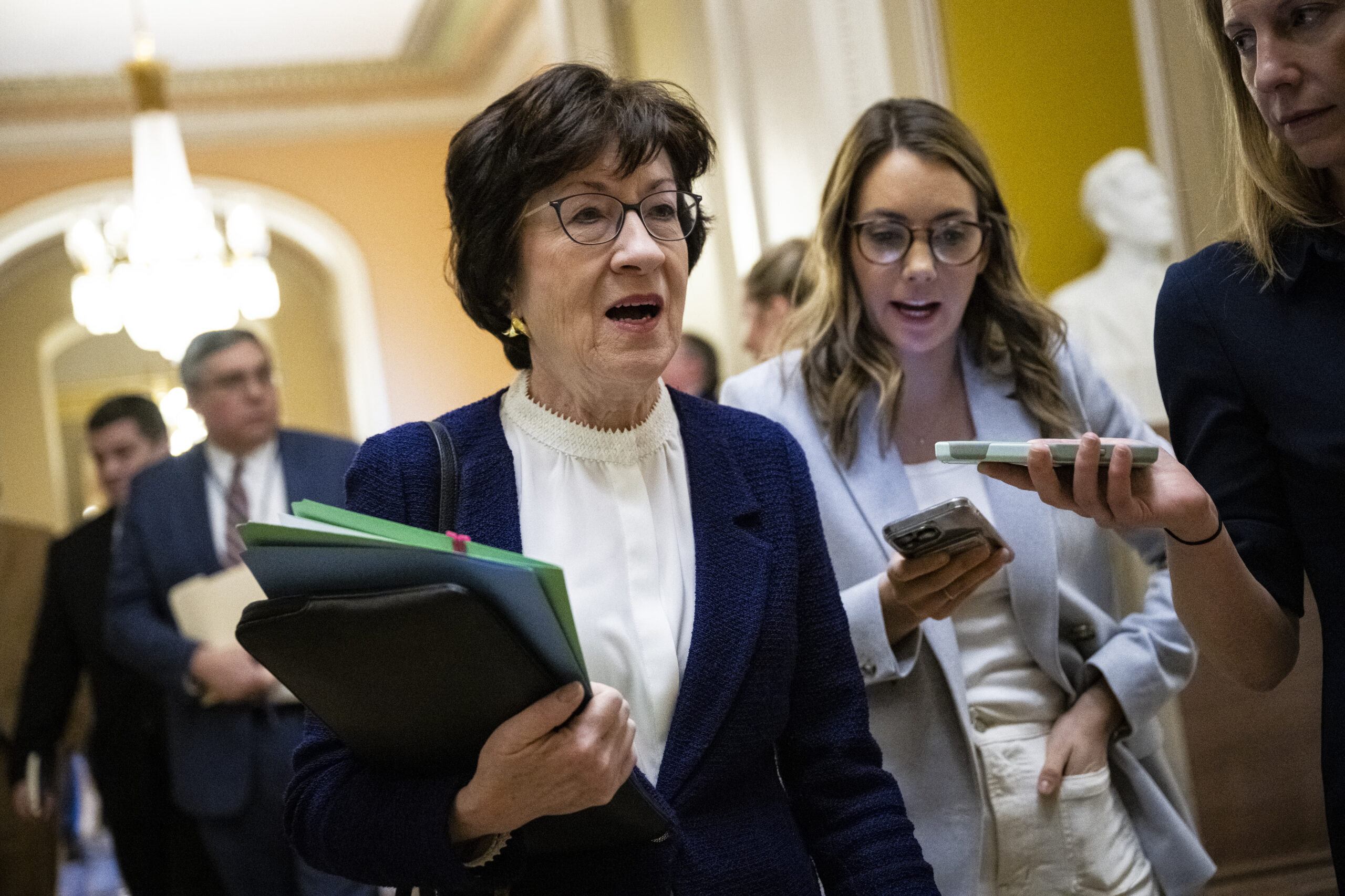 Susan Collins Not Jumping In Line Behind Trump