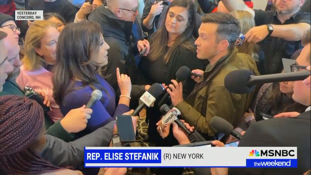 Vaughn Hillyard Slaps Down Elise Stefanik's Media Claims