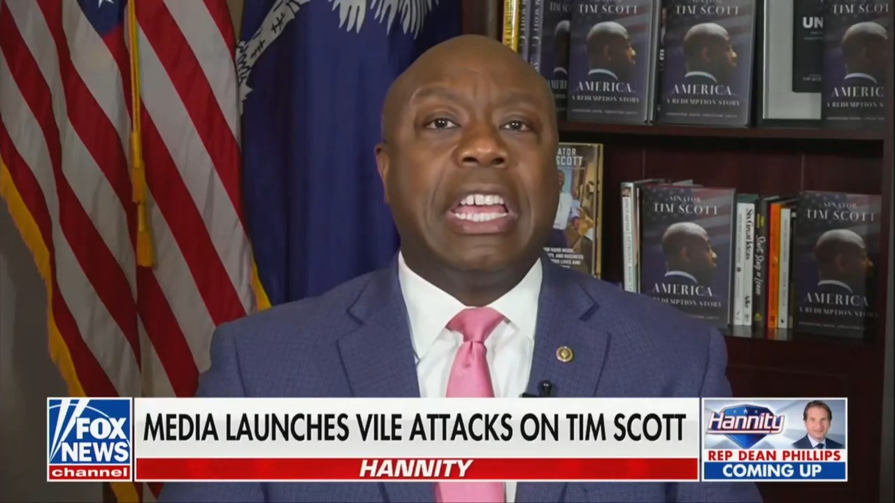 Tim Scott on 'Racist' Liberals: 'Vile and Disgusting'