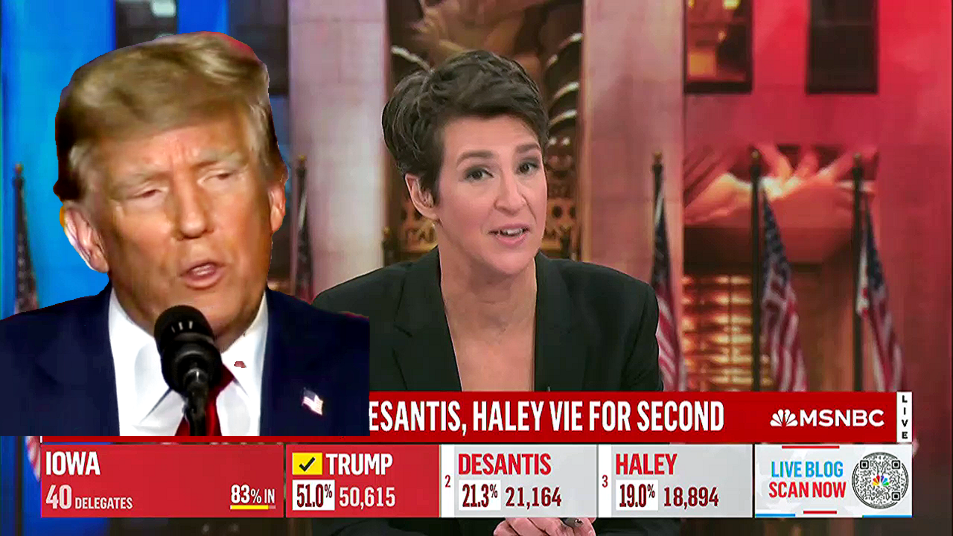 Maddow Refuses To Air 'Lies'-Filled Trump Victory Speech