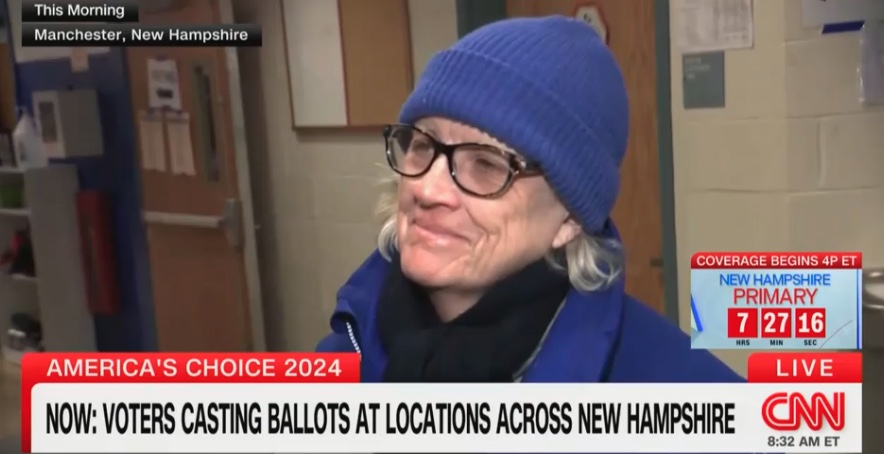 CNN Has No Idea Voter It's Talking to Is Leading Biden Write-In Campaign
