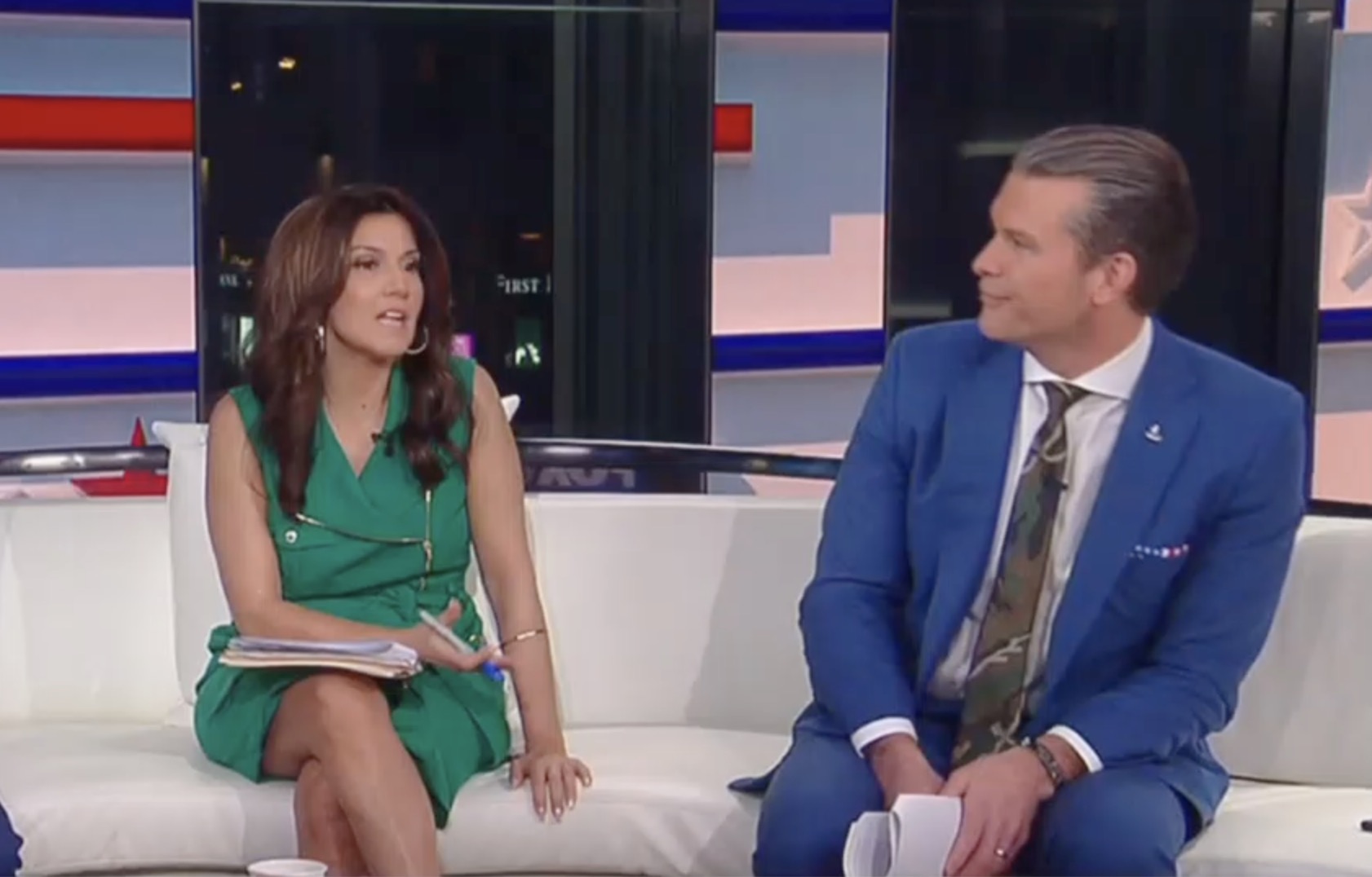 Rachel Campos Duffy Argues With Pete Hegseth on Ron DeSantis Clip