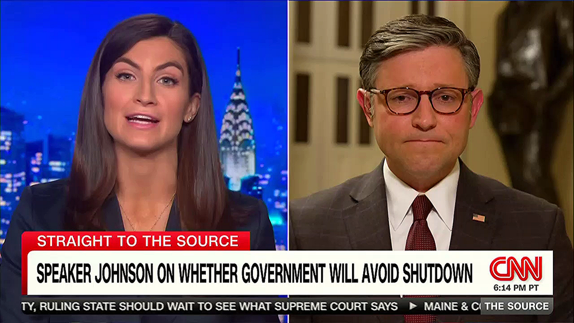 CNN's Kaitlan Collins Confronts Speaker On Trump Endorsement