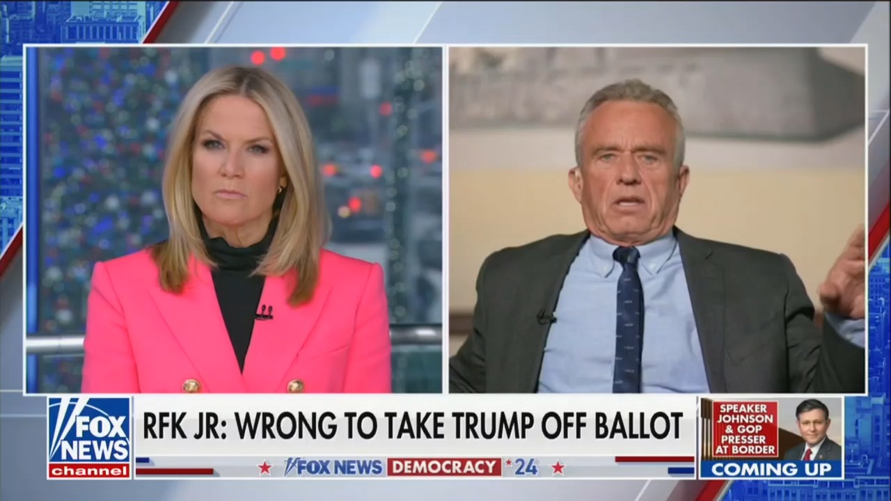 RFK Jr. Slams Decision To Remove Trump Off Ballots