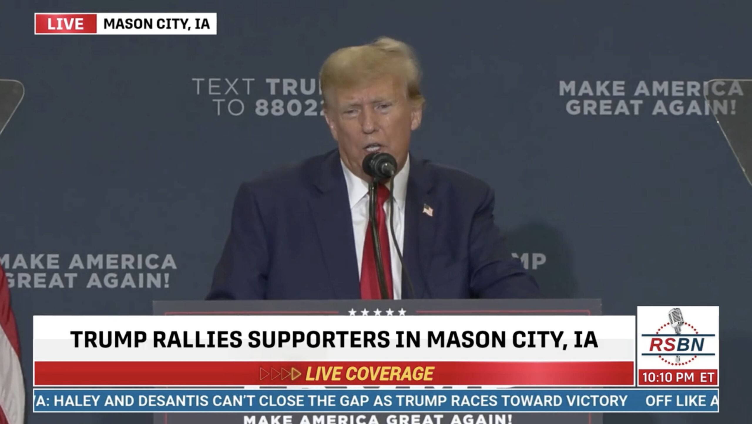 Trump Tells Supporters To ‘Stay in Those Voting Booths’ and ‘If You See ...