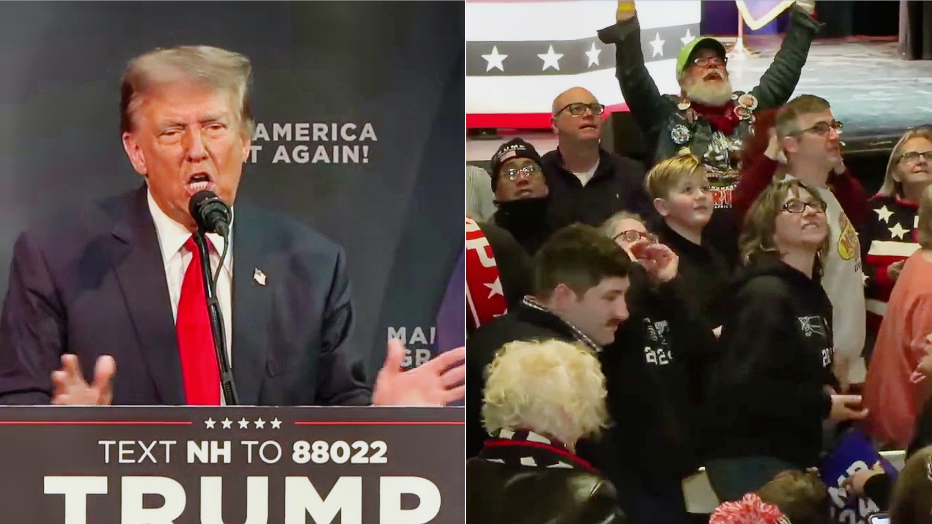 Crowd Jeers Woman Trump Sexually Abused/Defamed As He Rants