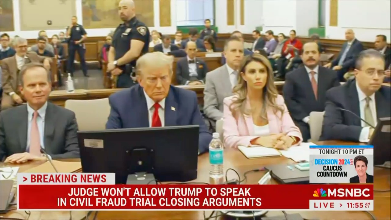 Judge RESCINDS Trump's Right to Speak at Closing Arguments