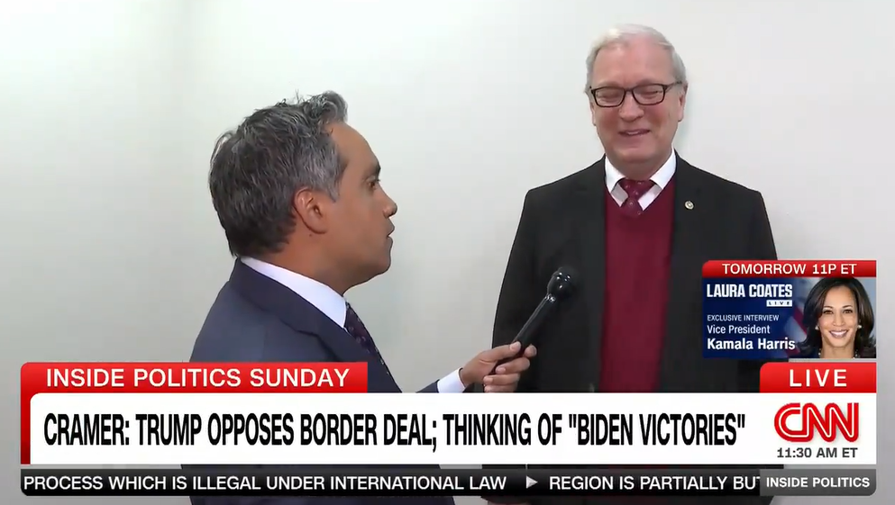 Kevin Cramer: Trump Opposes Immigration Deal to Help Himself