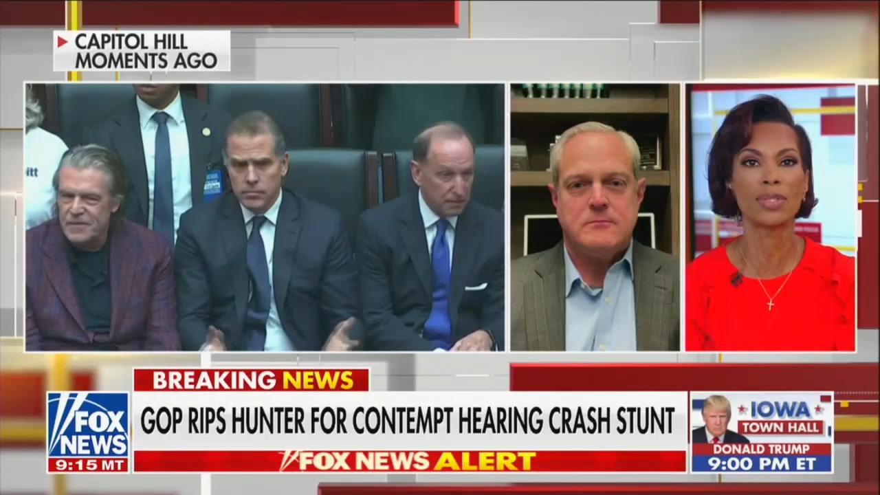 Fox News Anchor Asks Guest 'Can They Go Arrest' Hunter Biden
