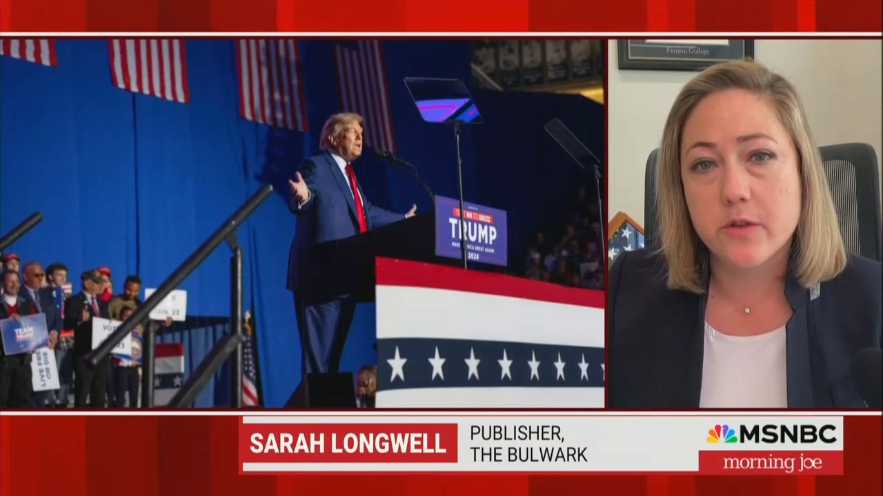 Sarah Longwell: Ex-Trump Officials Must Speak Out Against Him