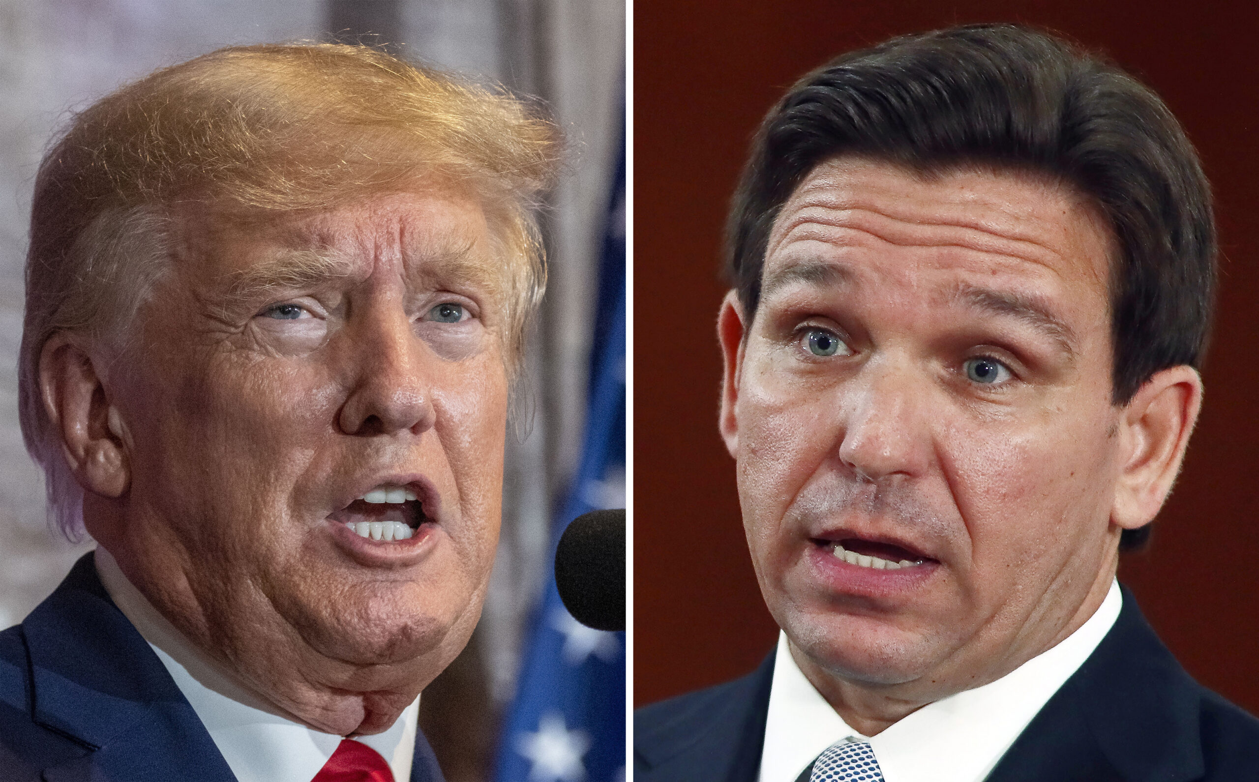 Donald Trump and Ron DeSantis Meet Privately in Florida