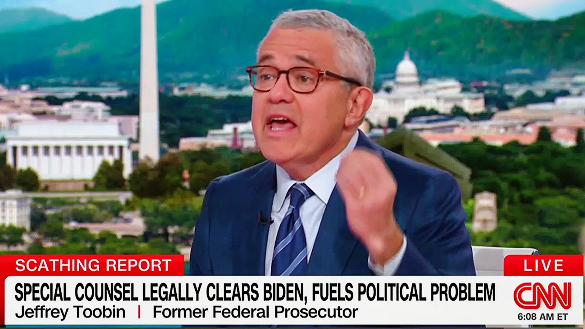 A Disgrace! Toobin Rips Biden Special Counsel Report on CNN