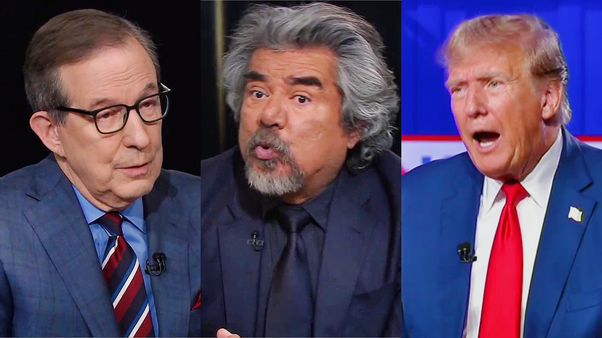 George Lopez Horrified as Chris Wallace Says Trump Could Win