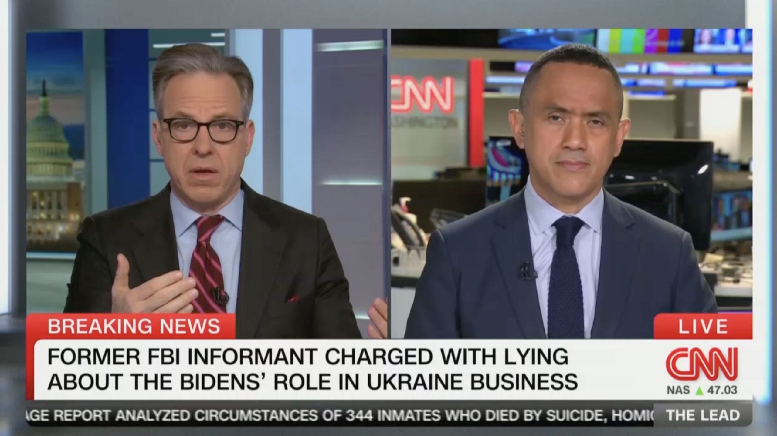 ‘This Was the Guy Who James Comer… Was Relying on’: Tapper Reacts to ...