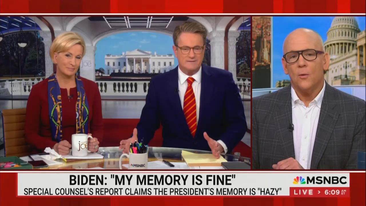 Joe Scarborough Angry at Gratuitous Garbage of Robert Hur