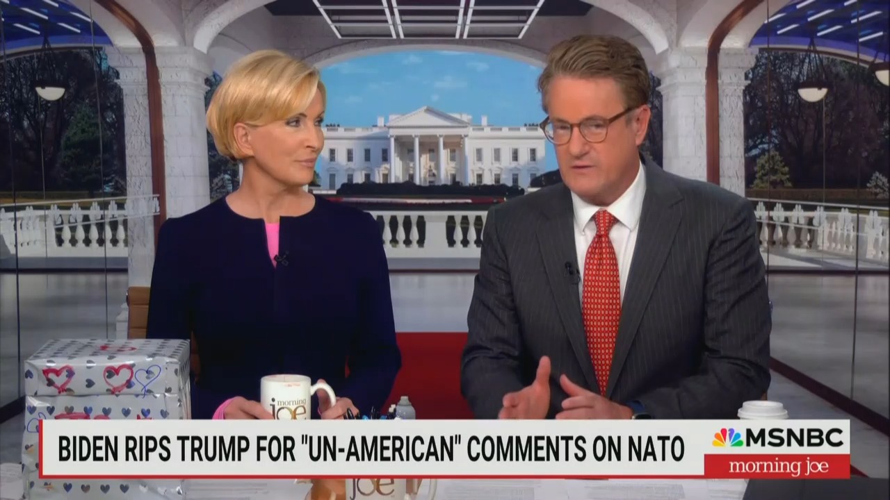 Joe Scarborough Ridicules Trump's NATO Fanfiction