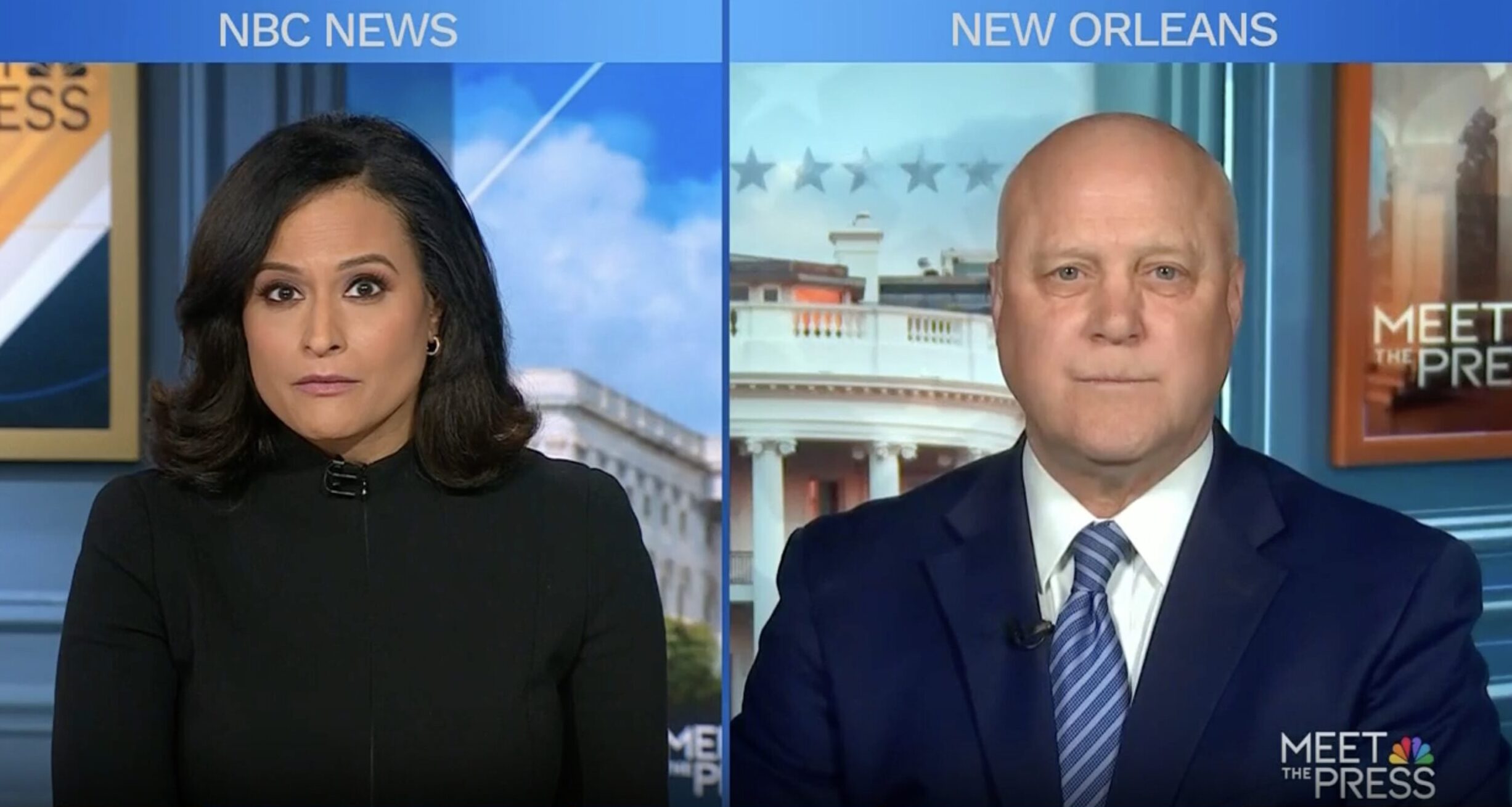 Mitch Landrieu Tells NBC Biden Will 'Never' Quit 2024 Race