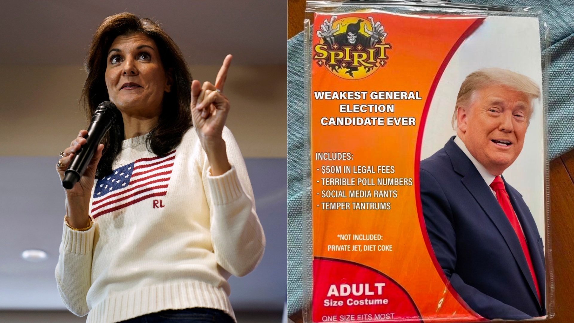 Nikki Haley Mocks Donald Trump: Weakest Candidate Ever