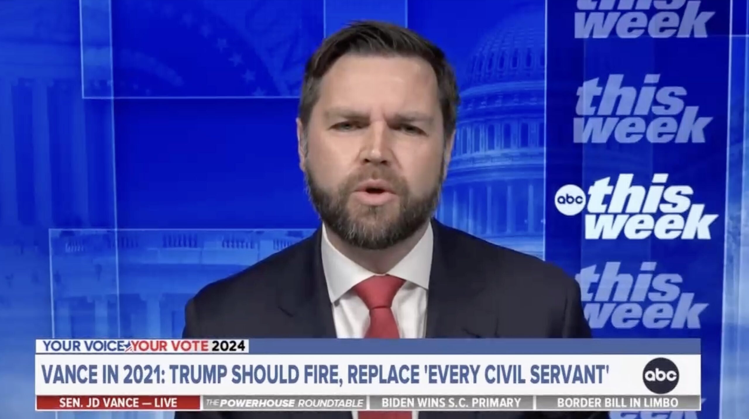 Stephanopoulos Abruptly Shuts Down Interview With JD Vance