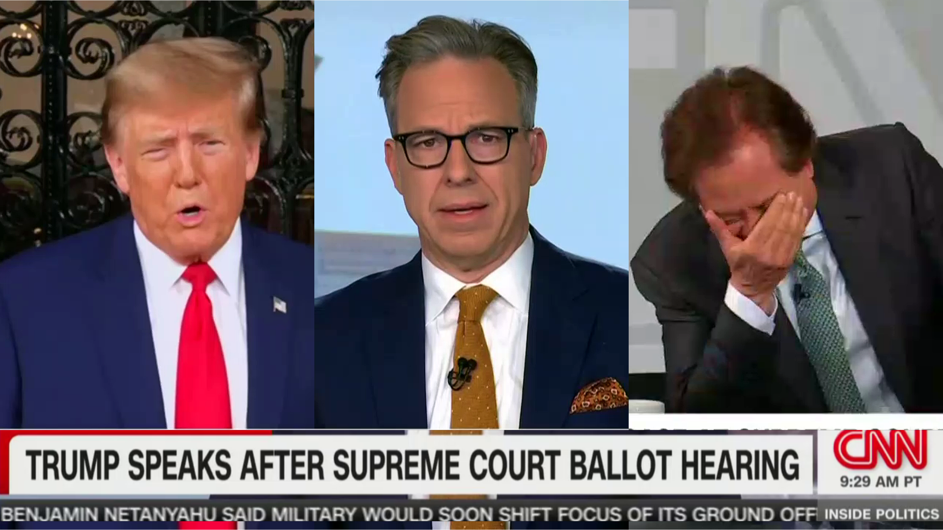 George Conway Chokes Laughing At Tapper Trump Speech Zinger