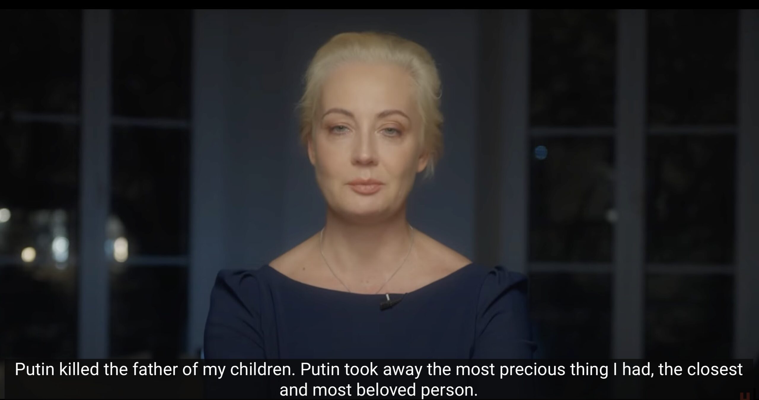 In Defiant Video Navalny Widow Vows to Continue His Work