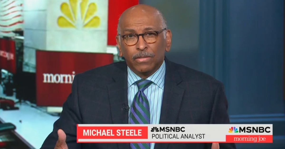 Michael Steele Envisions GOP Death Spiral Over Trump Support