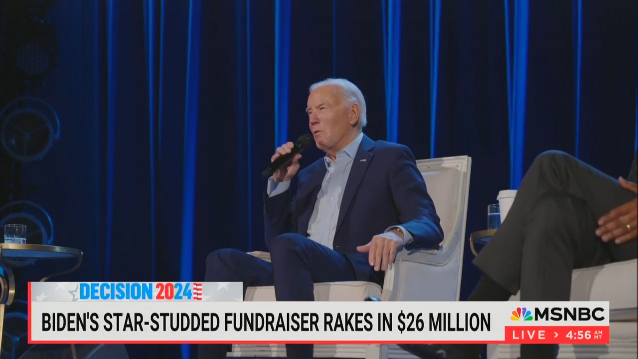 Biden Mocks Trump's Golf Trophies At Glitzy Fund Raiser