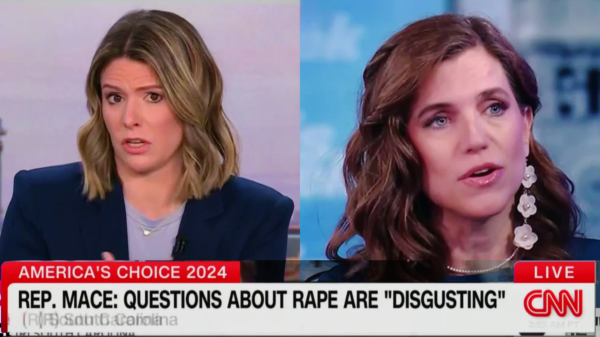 Kasie Hunt Defends Nancy Mace's Right To Support Trump