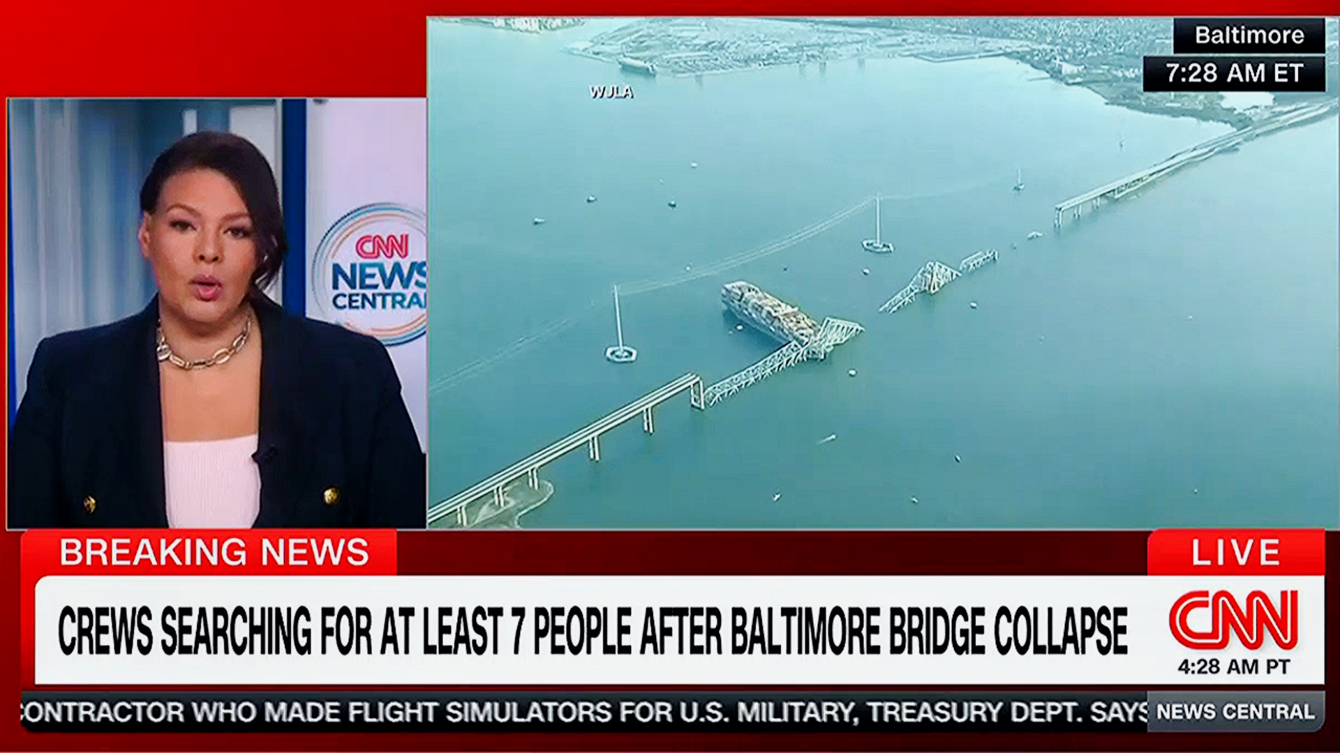 Baltimore Mayor: CNN Stop Showing Key Bridge Disaster Video