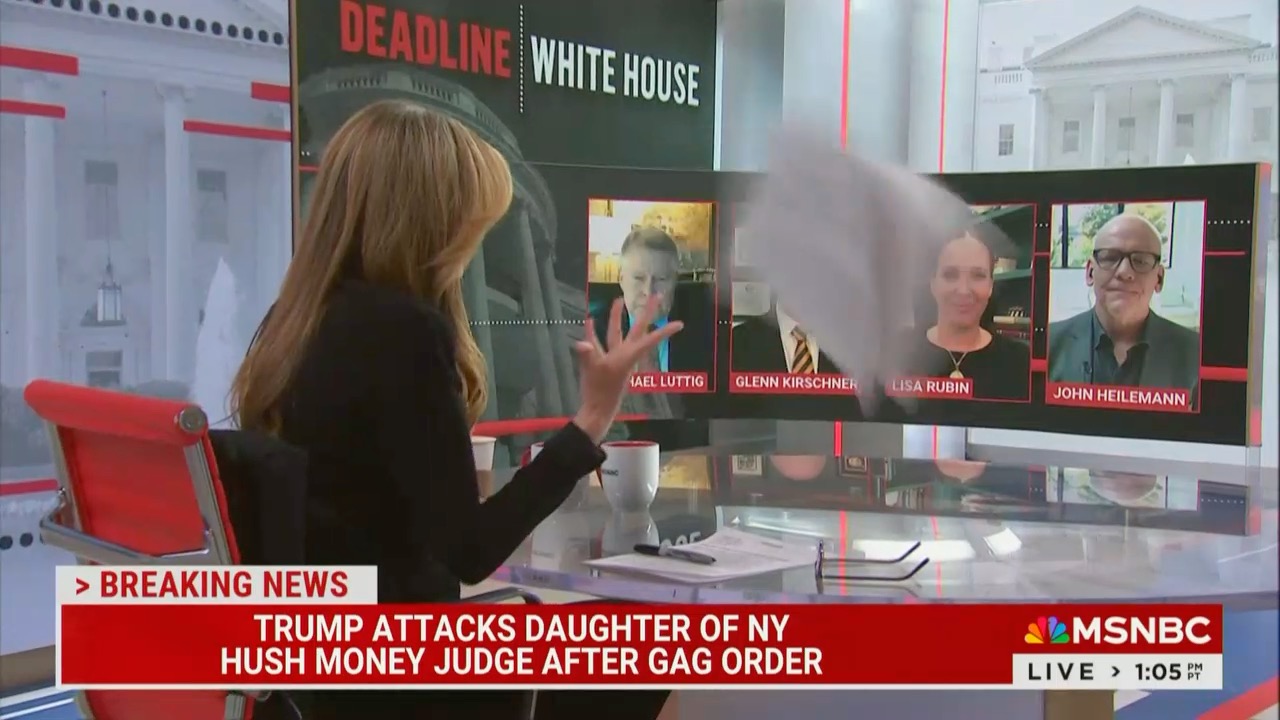 Nicolle Wallace Throws Out Script In Disgust Over Trump