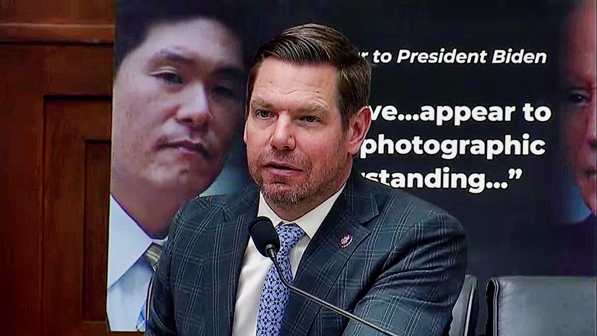 Swalwell Busts Robert Hur Calling Biden Memory Photographic