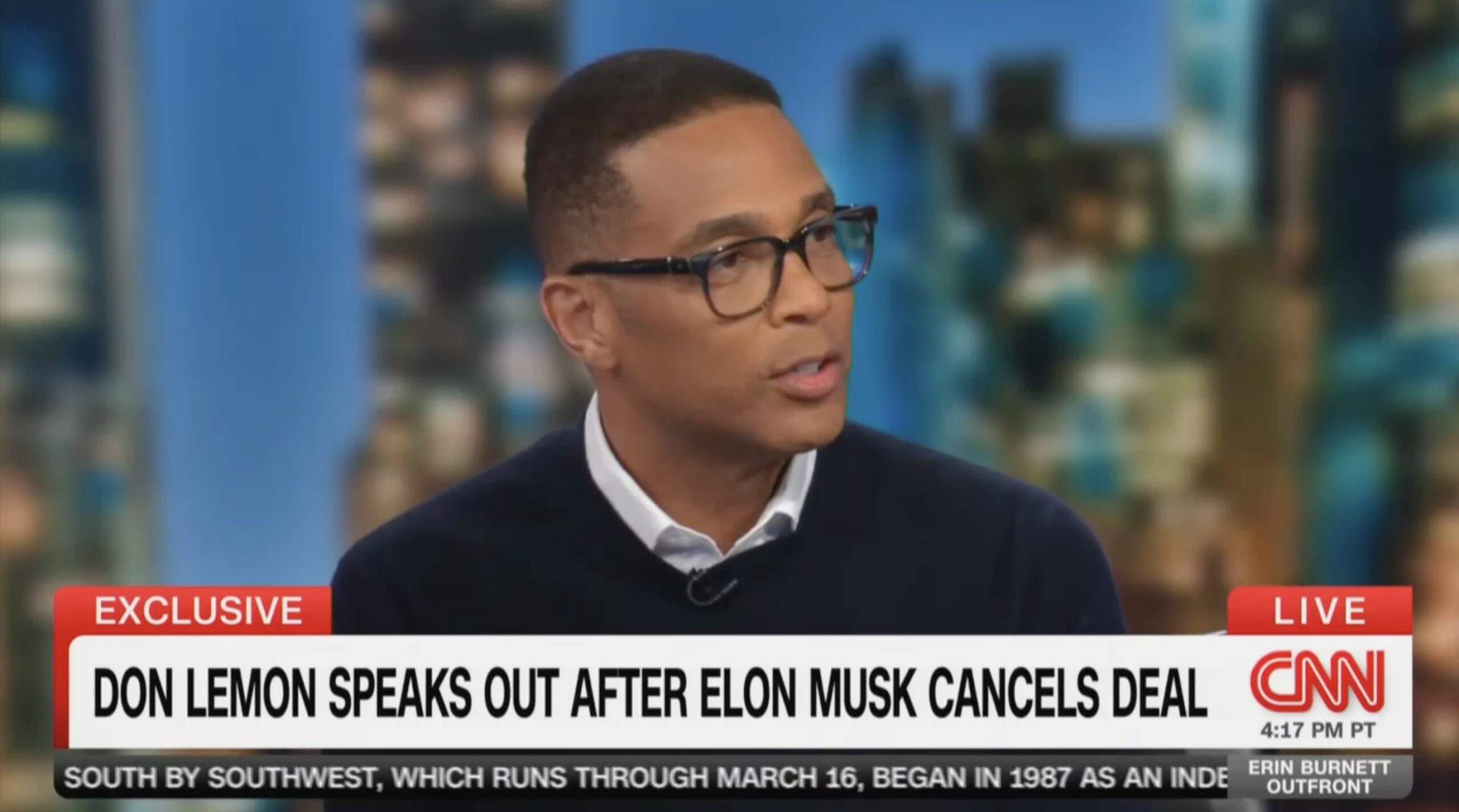 Don Lemon Opens Up About Being Spurned by Elon Musk